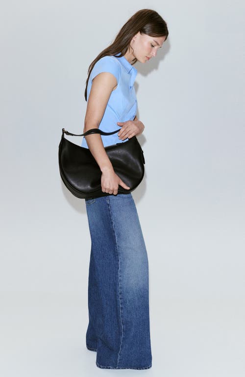 MANGO MANGO Fitted Short Sleeve Shirt with Spread Collar